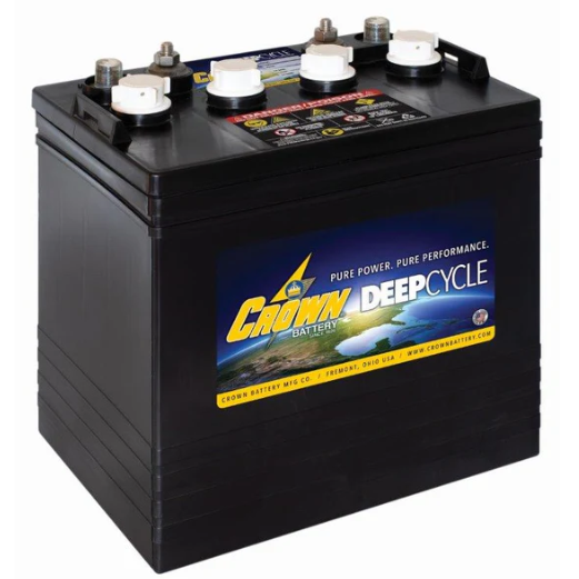 Crown CR-165 8V Flooded Battery – TD SOLAR SHOP