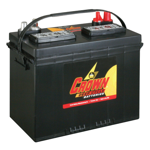 Crown 115Ah 12V Flooded Deep Cycle Battery - Lead Acid Solar Battery ...